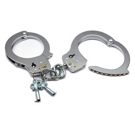 Sharp Edge Handcuff Zinc w/Chain