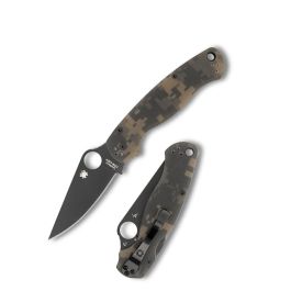 Sharp Edge Spyderco ParaMilitary 2 Compression Lock Digital Camo G10 w ...