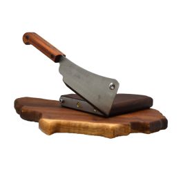 Sharp Edge Biltong Cutter Africa w/Cleaver Blade