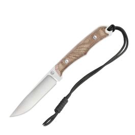 Sharp Edge Chris Reeve Inyoni Natural Micarta Handle w/Drop Point Blade