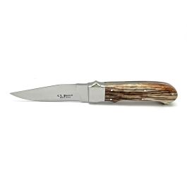 Sharp Edge Cedric Pannell Clip Point Hunter w/Giraffe Bone Handle