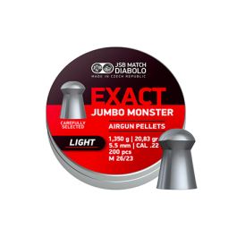 Sharp Edge JSB Exact Jumbo Monster Light Pellets .22/5.52 mm - 200