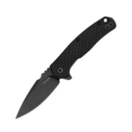 Sharp Edge Kershaw Conduit Spring Assisted Opening Black GFN w/Black ...