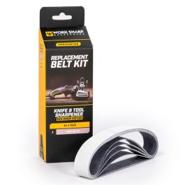 Sharp Edge Work Sharp Ken Onion Replacement Belt Kit 5pc - X4 3000 Grit ...